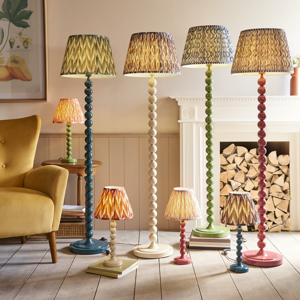 Wooden Base Floor Lamps – Decor Lighting