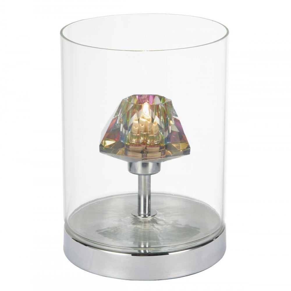 Decade Polished Chrome Table Lamp – Decor Lighting