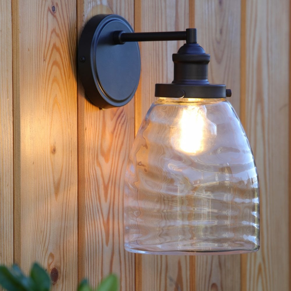 Ainsworth Matte Grey Exterior Wall Light – Decor Lighting