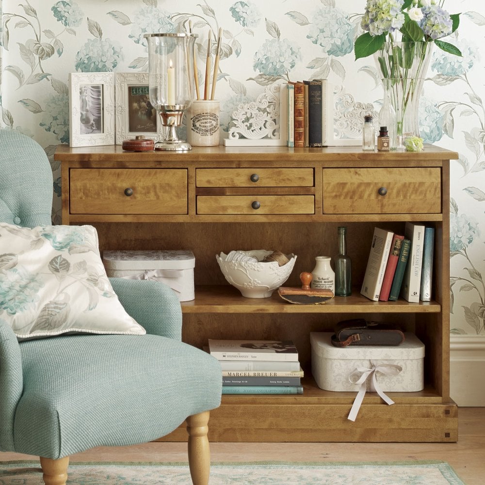 Garrat Honey Gold 4 Drawer Console Table – Decor Lighting