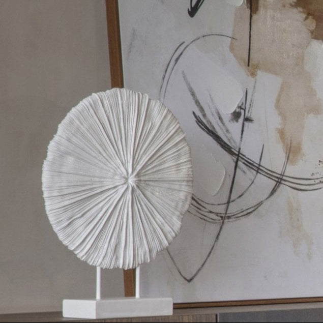 Orbis Textured Sculpture on Stand – Decor Lighting