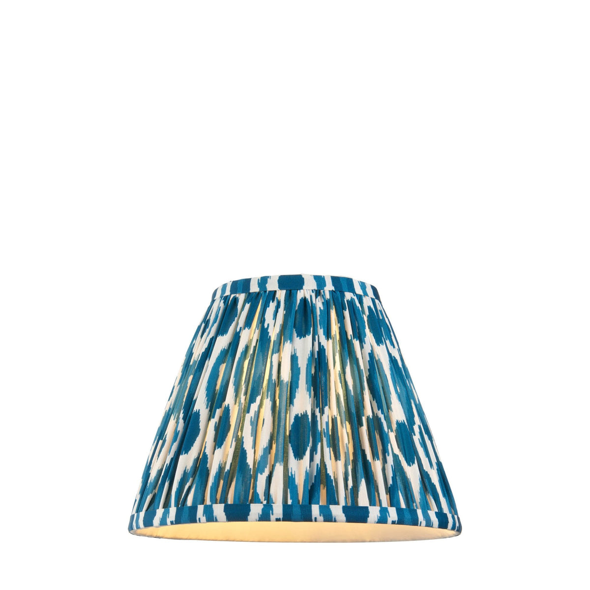 Ikat Marlin Blue 25cm Tapered Shade – Decor Lighting