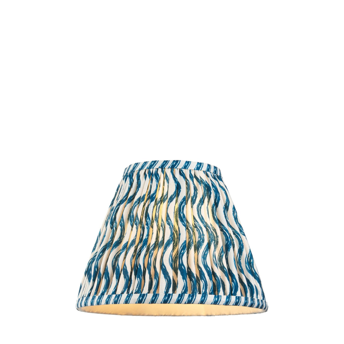 Ripple Marlin Blue 25cm Tapered Shade – Decor Lighting