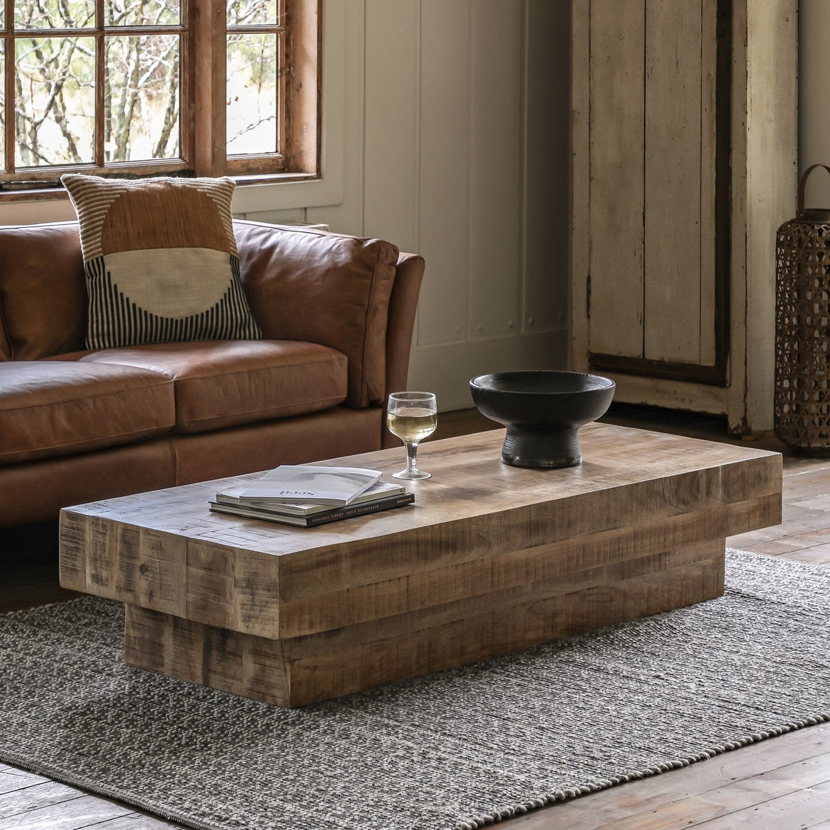 Iowa Coffee Table - Natural – Decor Lighting