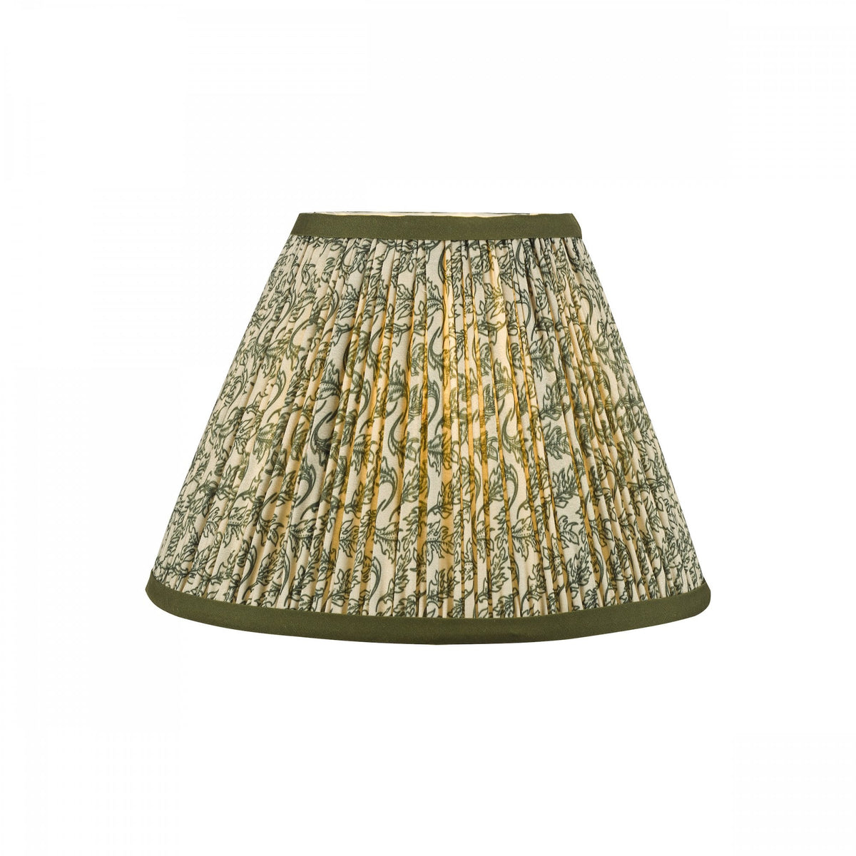 Esther Green Cotton Empire Shade 25cm – Decor Lighting
