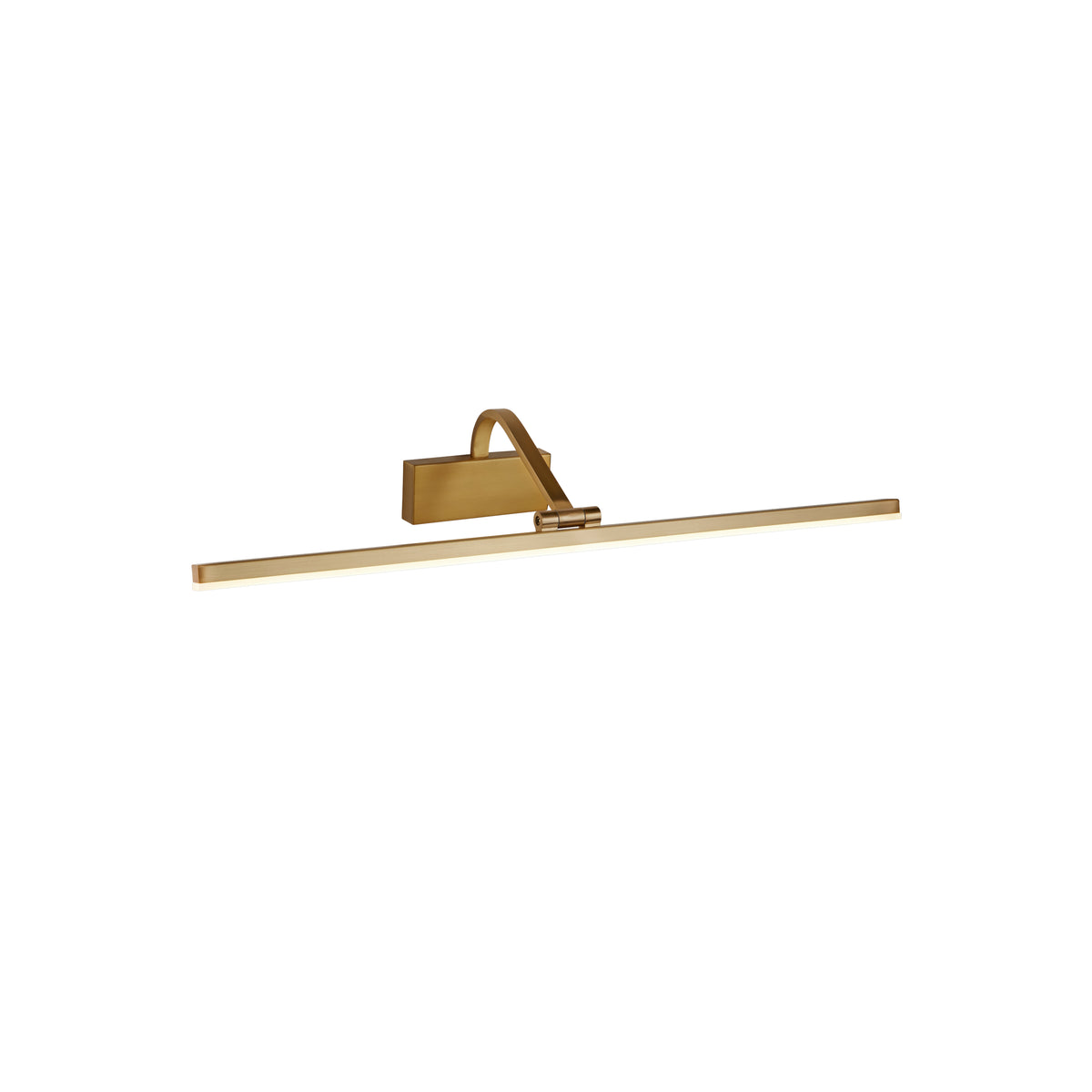 Bilbao Large Brushed Gold Picture Light – Decor Lighting