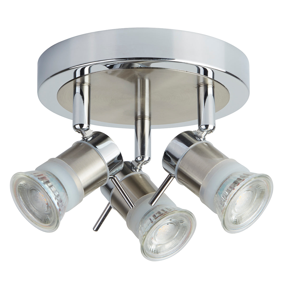 Aries Chrome 3 Light Bathroom Spotlight – Decor Lighting