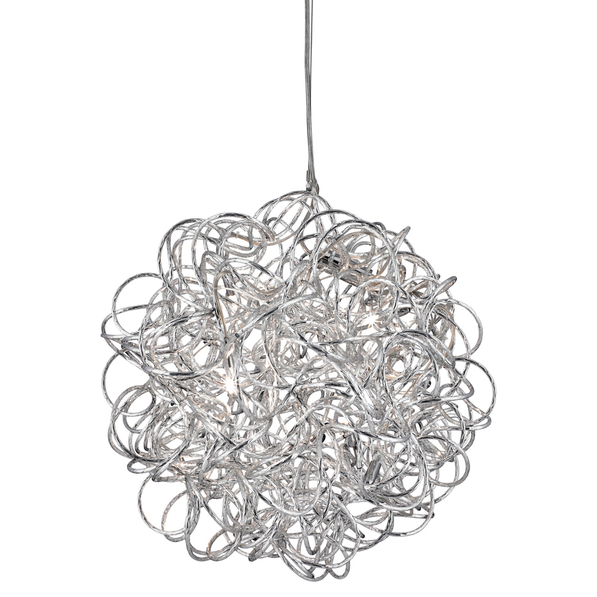 Scribble Chrome 6 Light Pendant – Decor Lighting