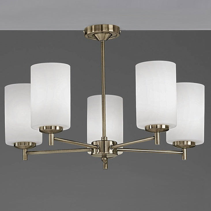 FL2253/5 AB Facing up with rod Ceiling Fitting – Decor Lighting