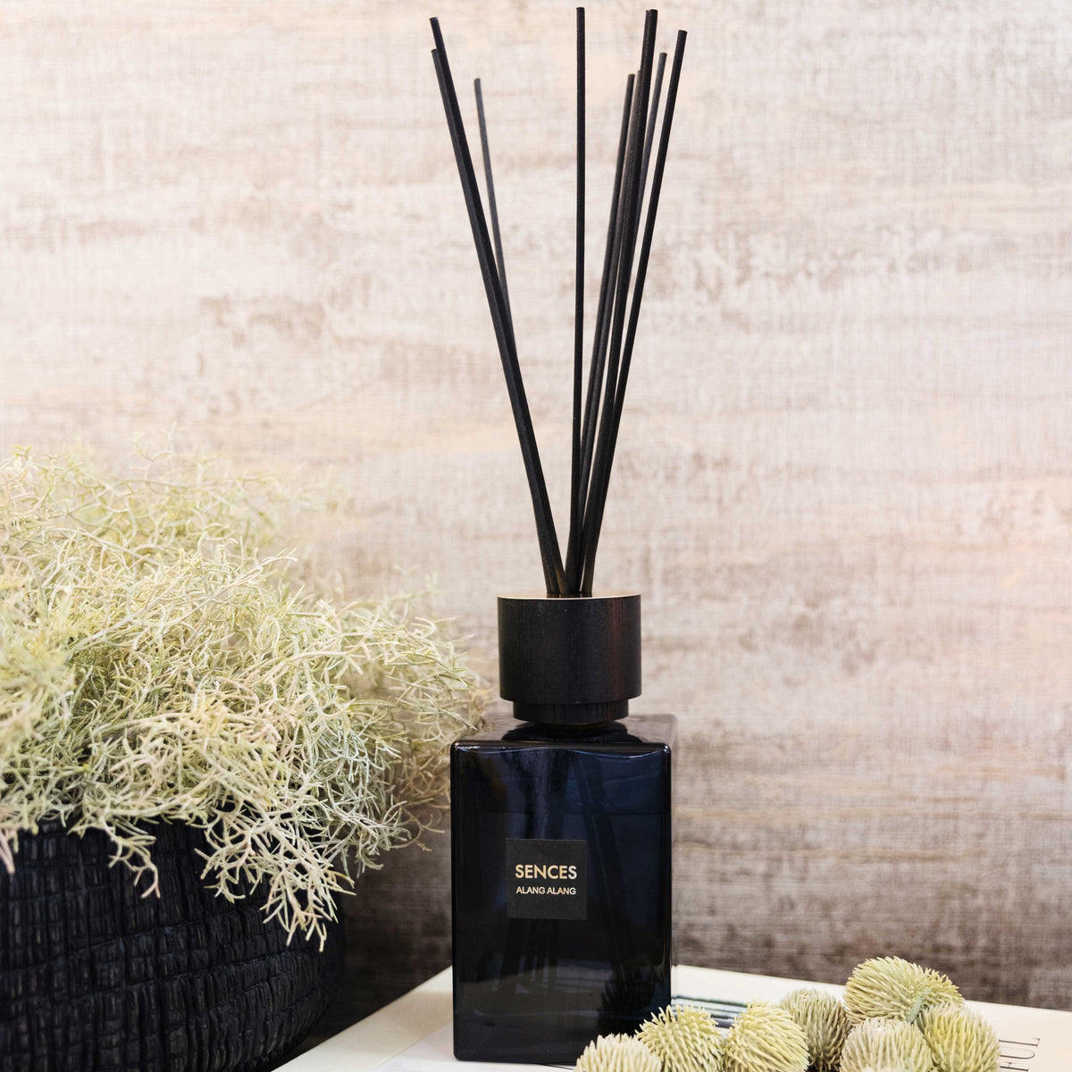 Sences Reed Diffuser Onyx Fragrance & Glass Bottle – Decor Lighting
