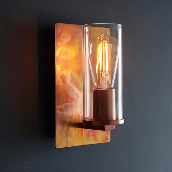 Saif Copper Patina Wall Light – Decor Lighting