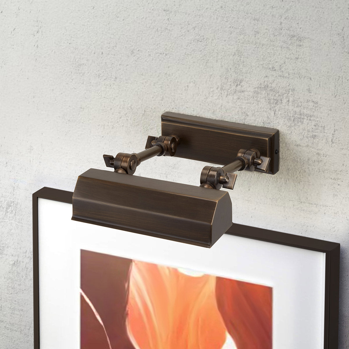 Chawton Small Picture Light Dark Bronze – Decor Lighting