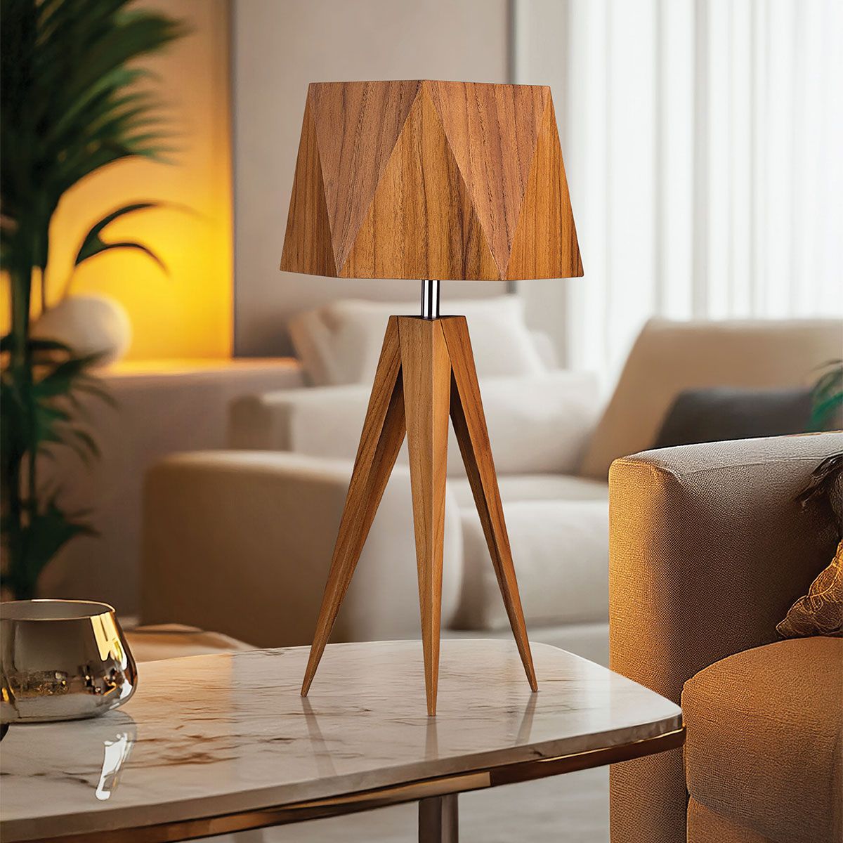 Angular Table Lamp – Decor Lighting