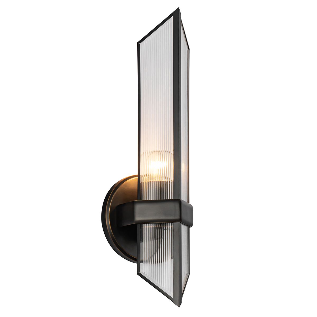 Cairo 1 Light Wall Light Urban Bronze – Decor Lighting