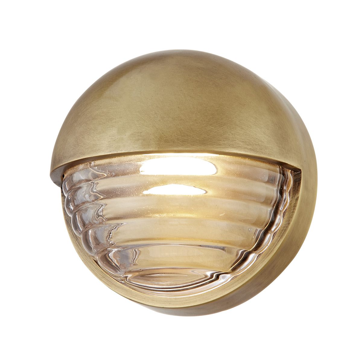 Palais Small LED Wall Light Vintage Brass – Decor Lighting