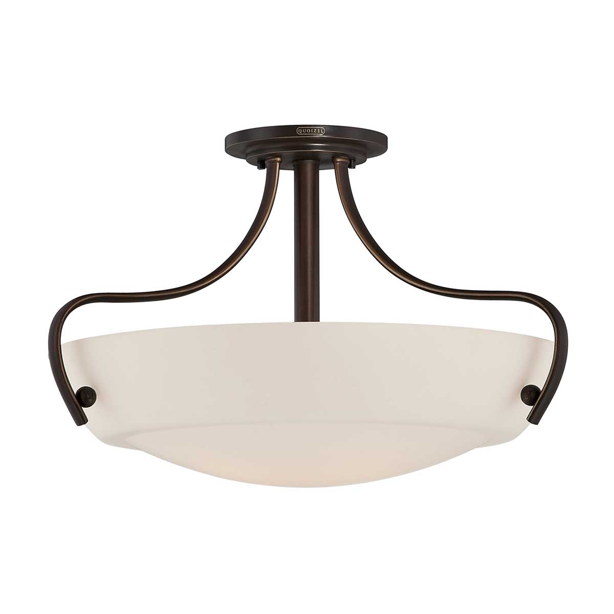 Chantilly 3 Light Semi-Flush Light Palladian Bronze – Decor Lighting