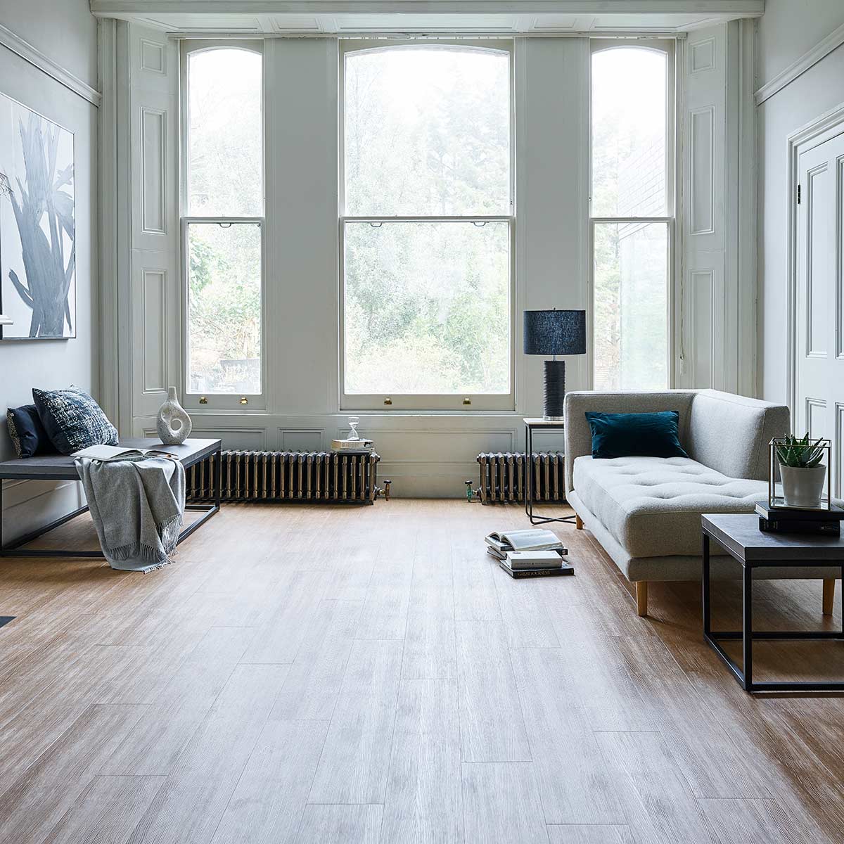 Ripple 1 Light Table Lamp Black with Black Shade – Decor Lighting