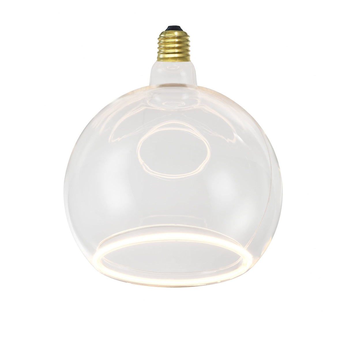 Cairo Large LED Clear Glass Bulb – Decor Lighting